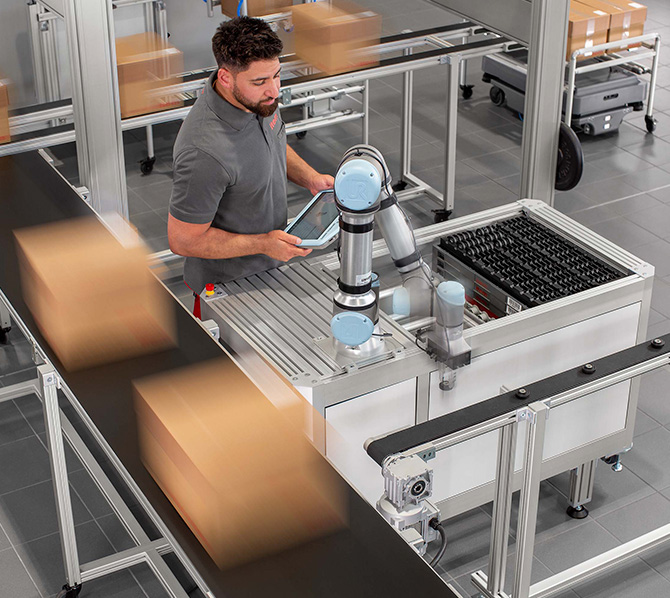 Material handling optimisation with item – item